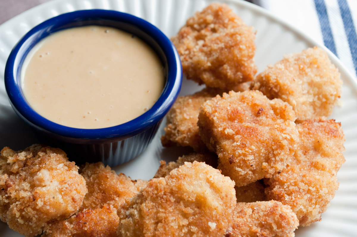 Oven Fried Chicken Nuggets + Kid Approved - embellish*ology
